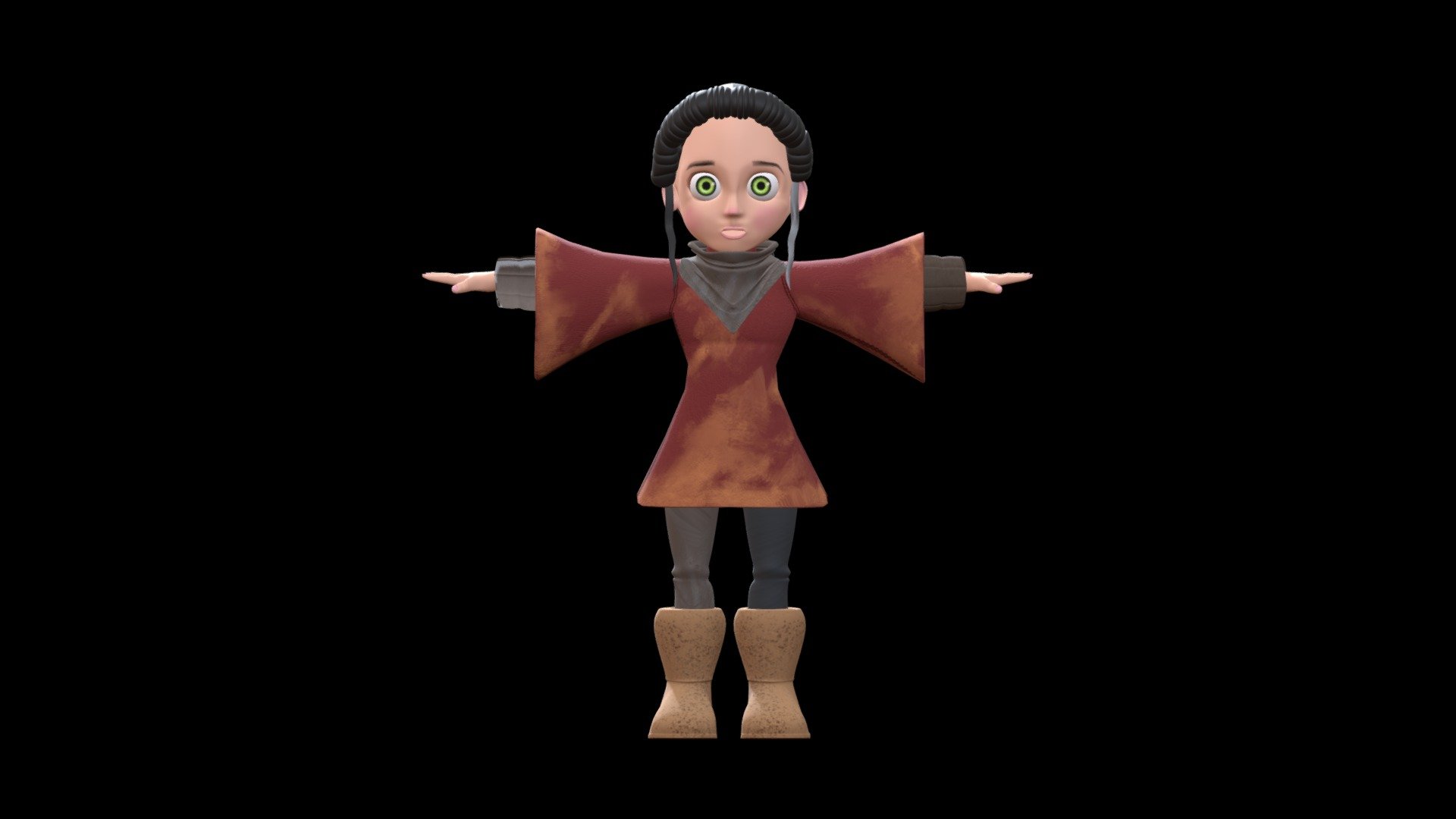 Daisy - 3D model by Muhammad Shahzaib (@azrafatima369) [1cc2129 ...