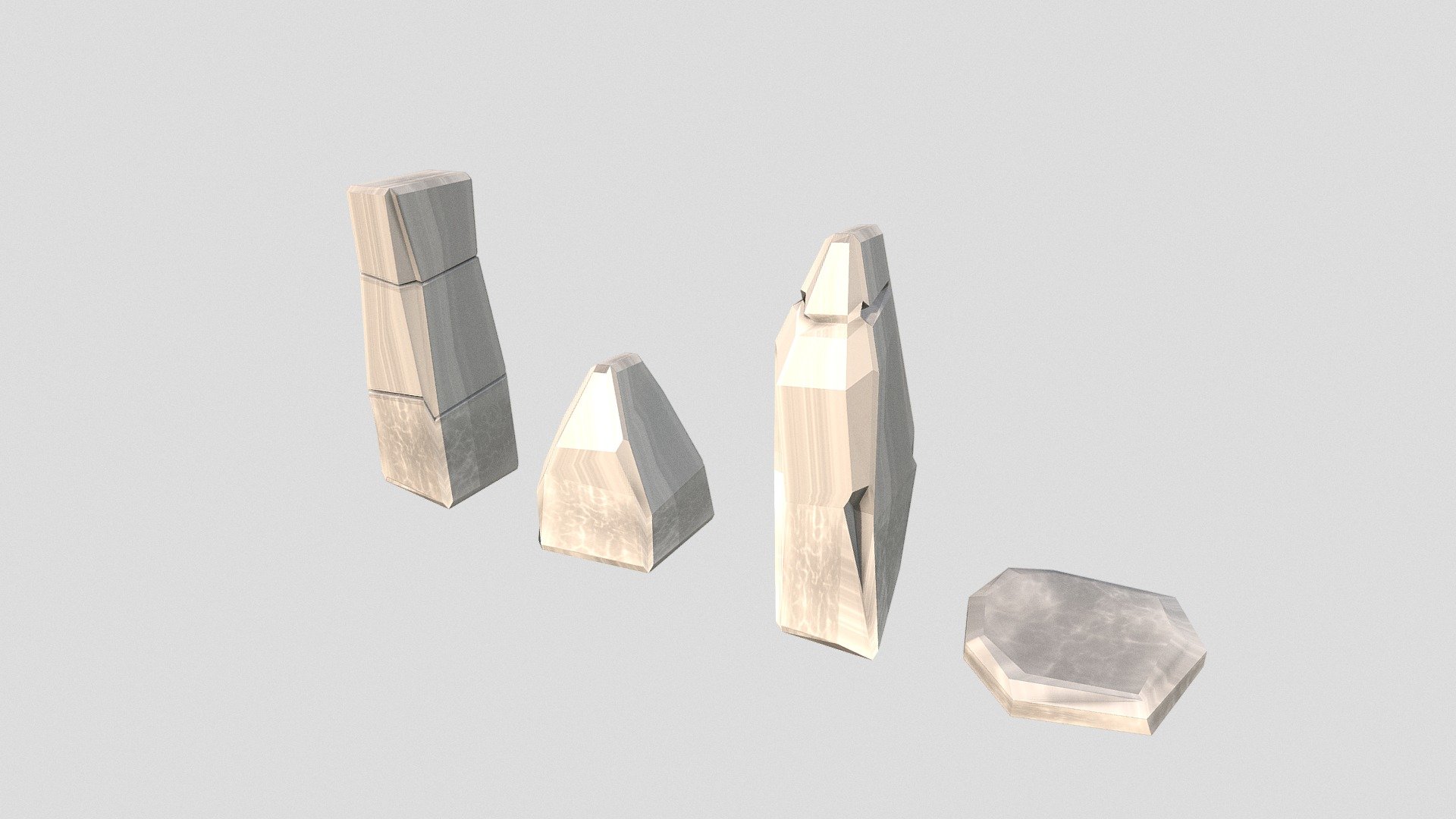 Low Poly Rock Collection - Download Free 3D model by thelegokid4455 ...
