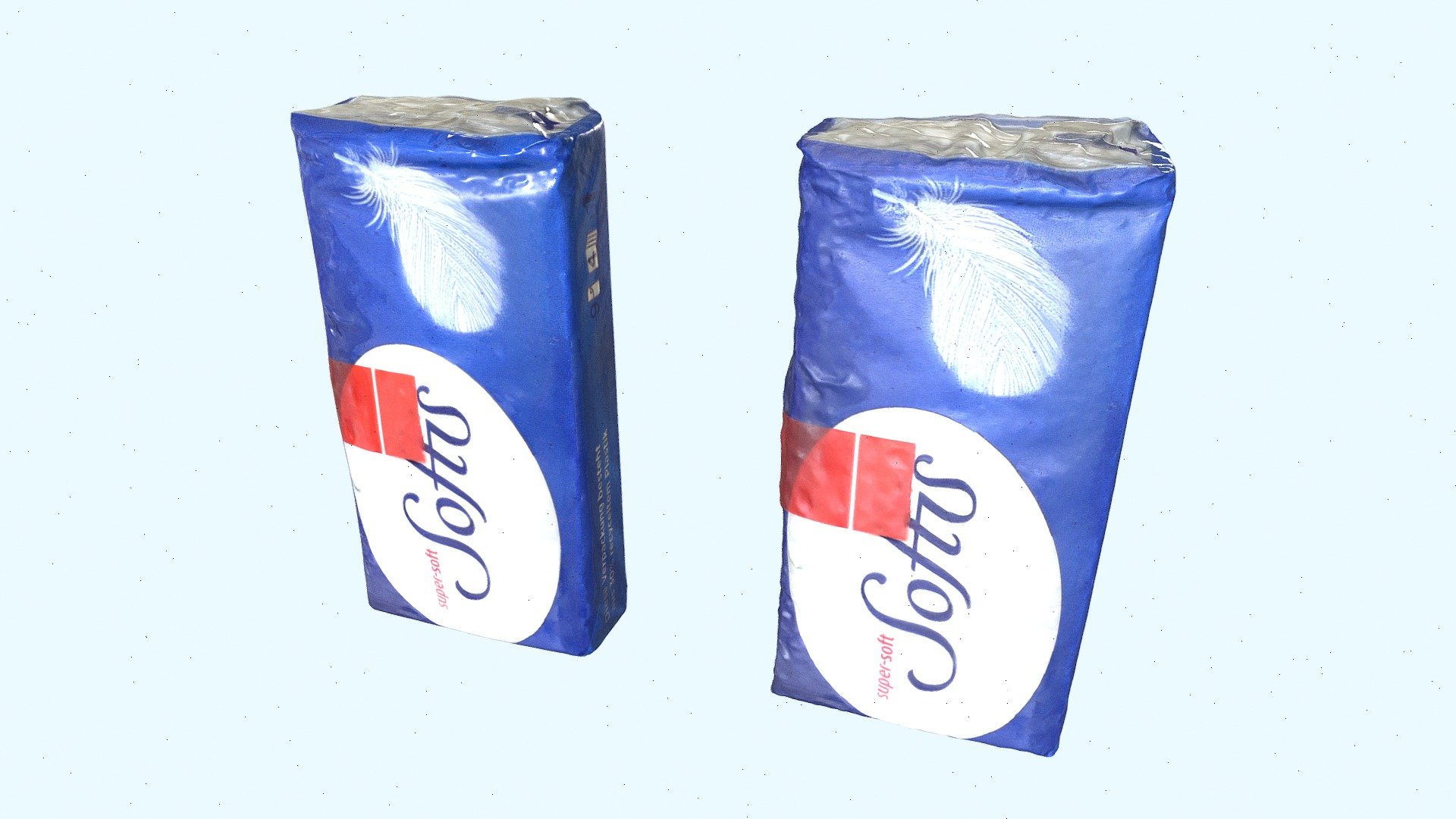 Handkerchief Pack 3D Scanned - Download Free 3D model by a-python ...