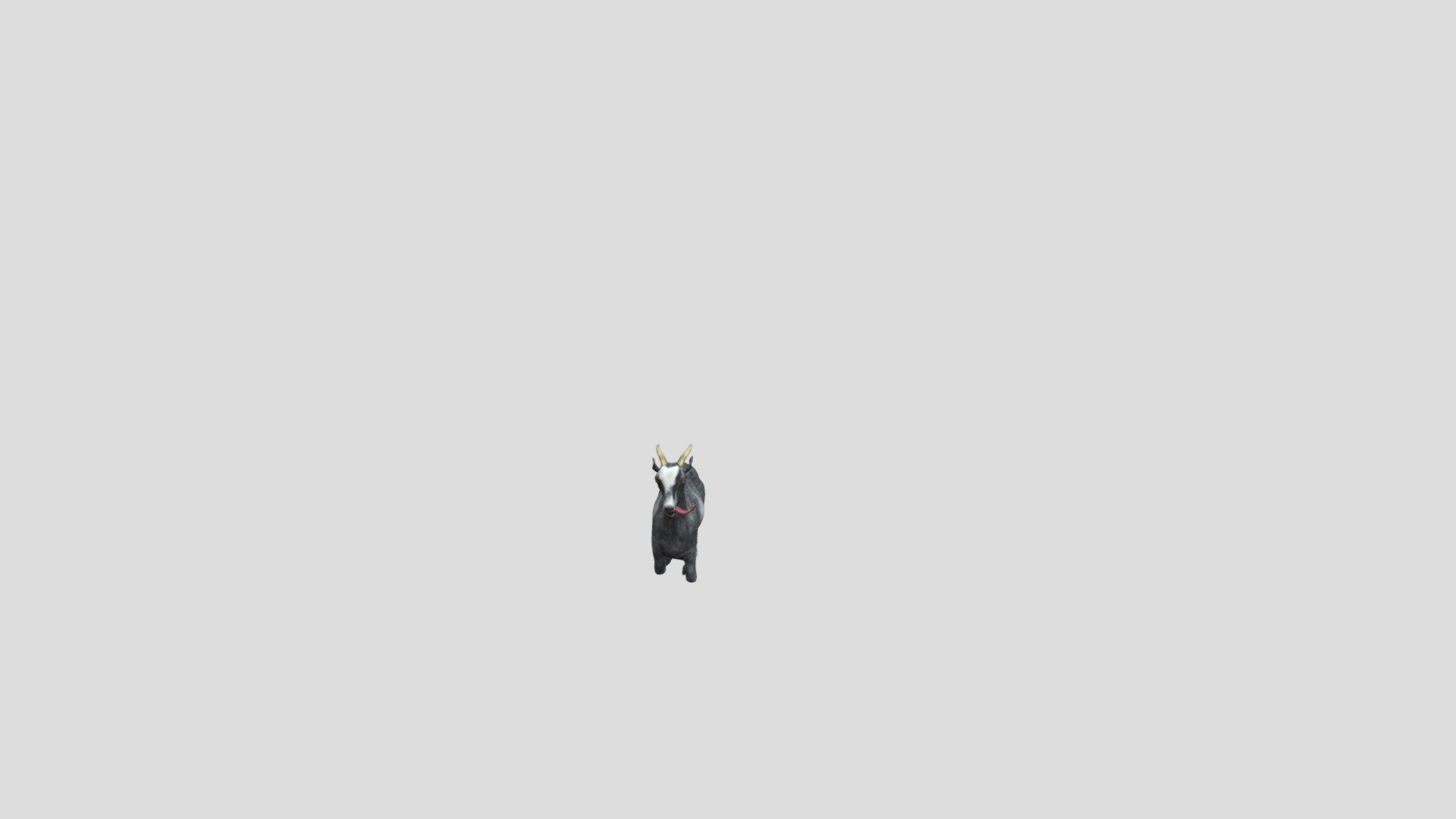 goat from goat simulator - Download Free 3D model by nicholasklang03 ...