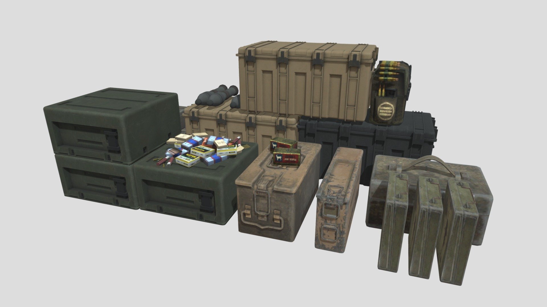 Military boxes - 3D model by FullGuns42 (@studio3d_OFF) [1cc3c2b ...