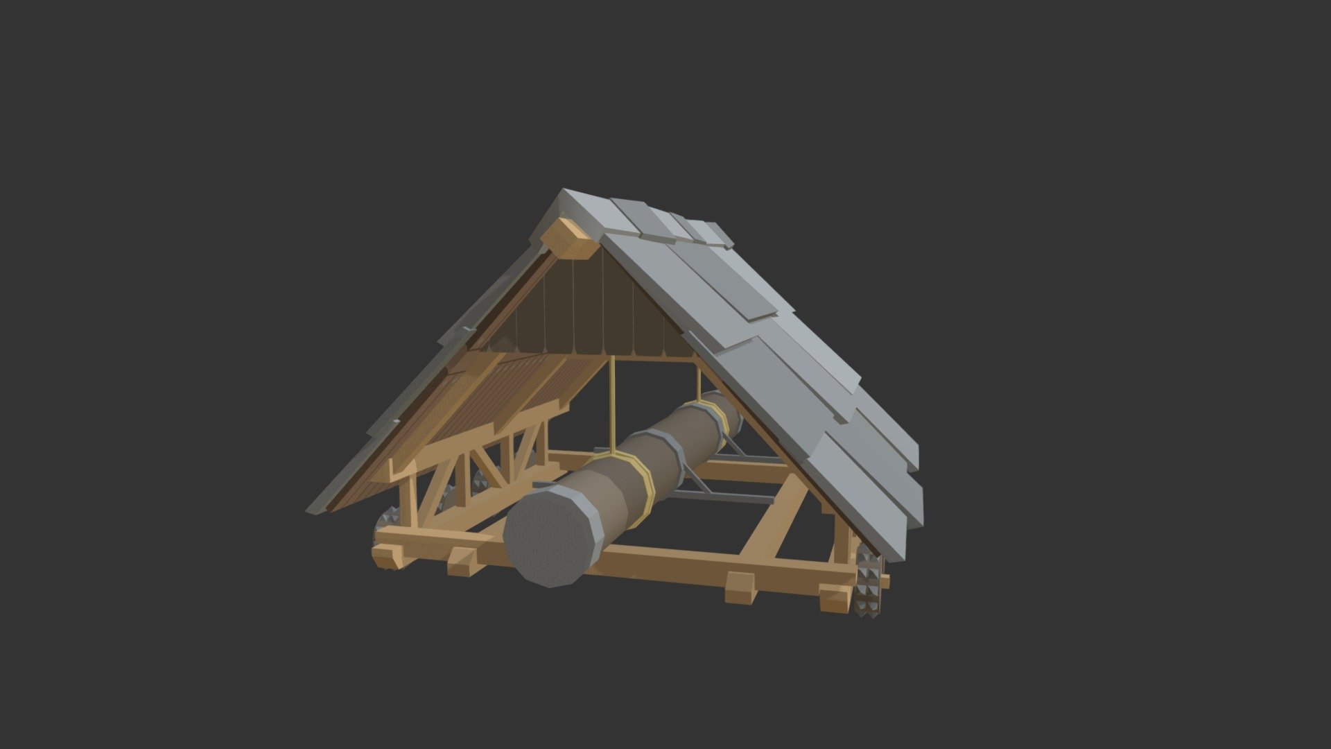 Siege_Ram - Download Free 3D model by BlackSpire [1cc40e0] - Sketchfab