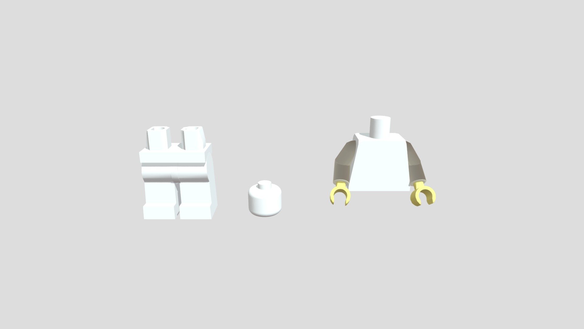 Lego body parts - Download Free 3D model by isapro1254 [1cc4bcd ...