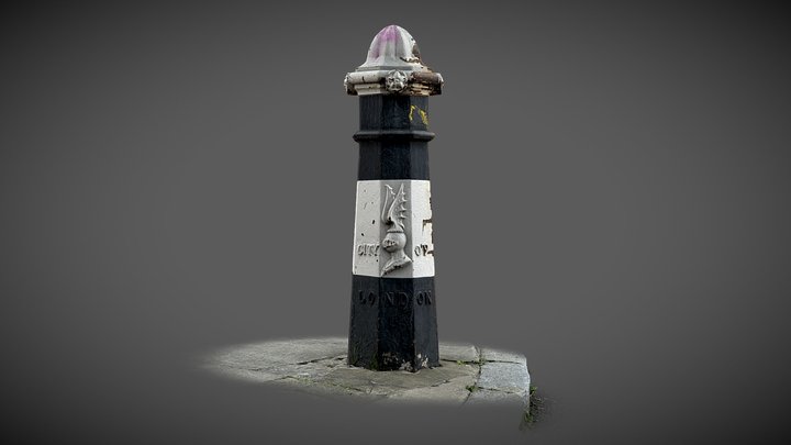 Bollard 3D models - Sketchfab