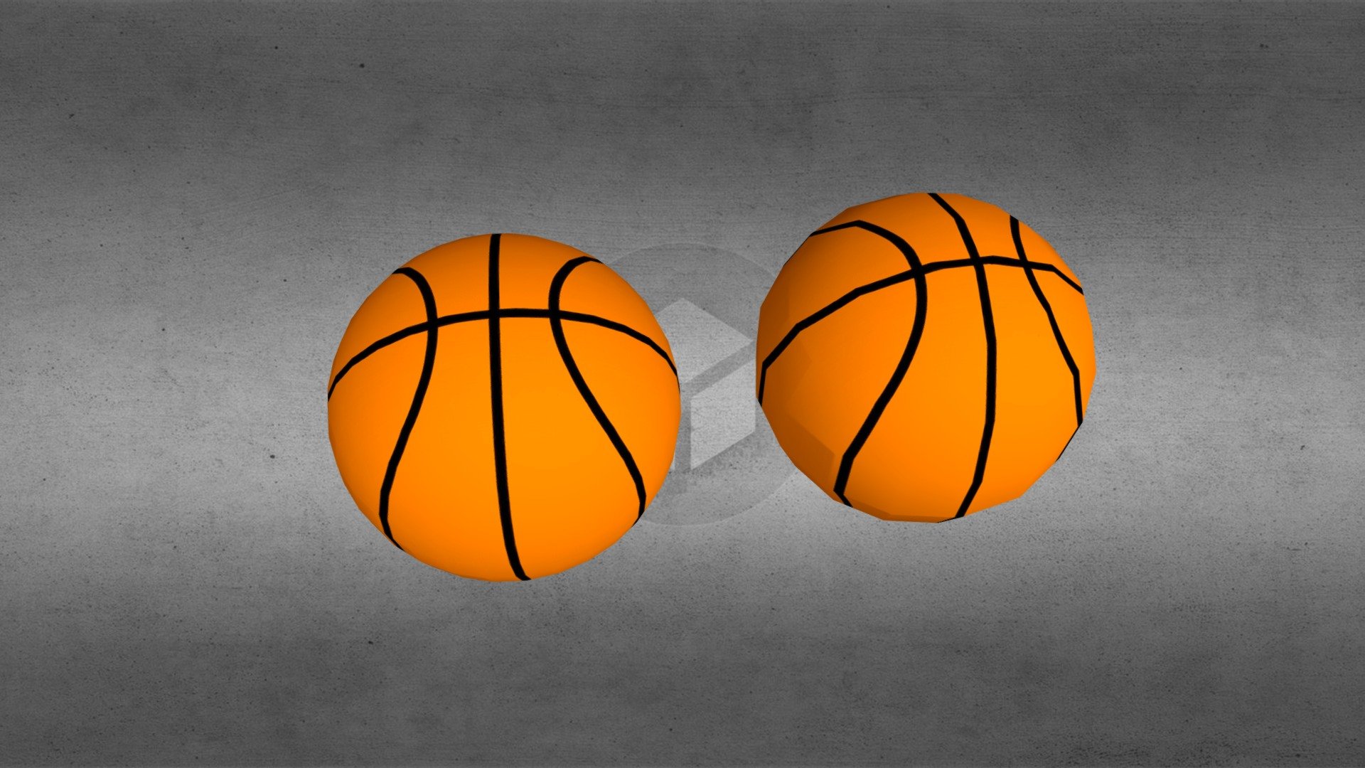 Basketball Low Poly - Download Free 3D model by saqib24 [1cc5aad ...