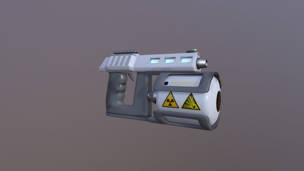 Blaster - Download Free 3D model by Aleksei Rozumnyi (@Aleksei.Rozumnyi ...