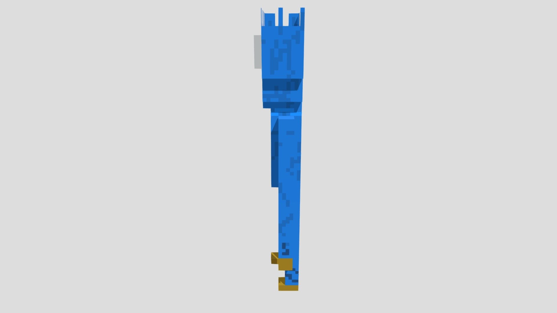 huggy wuggy minecraft - 3D model by LBstudio [1cc7120] - Sketchfab