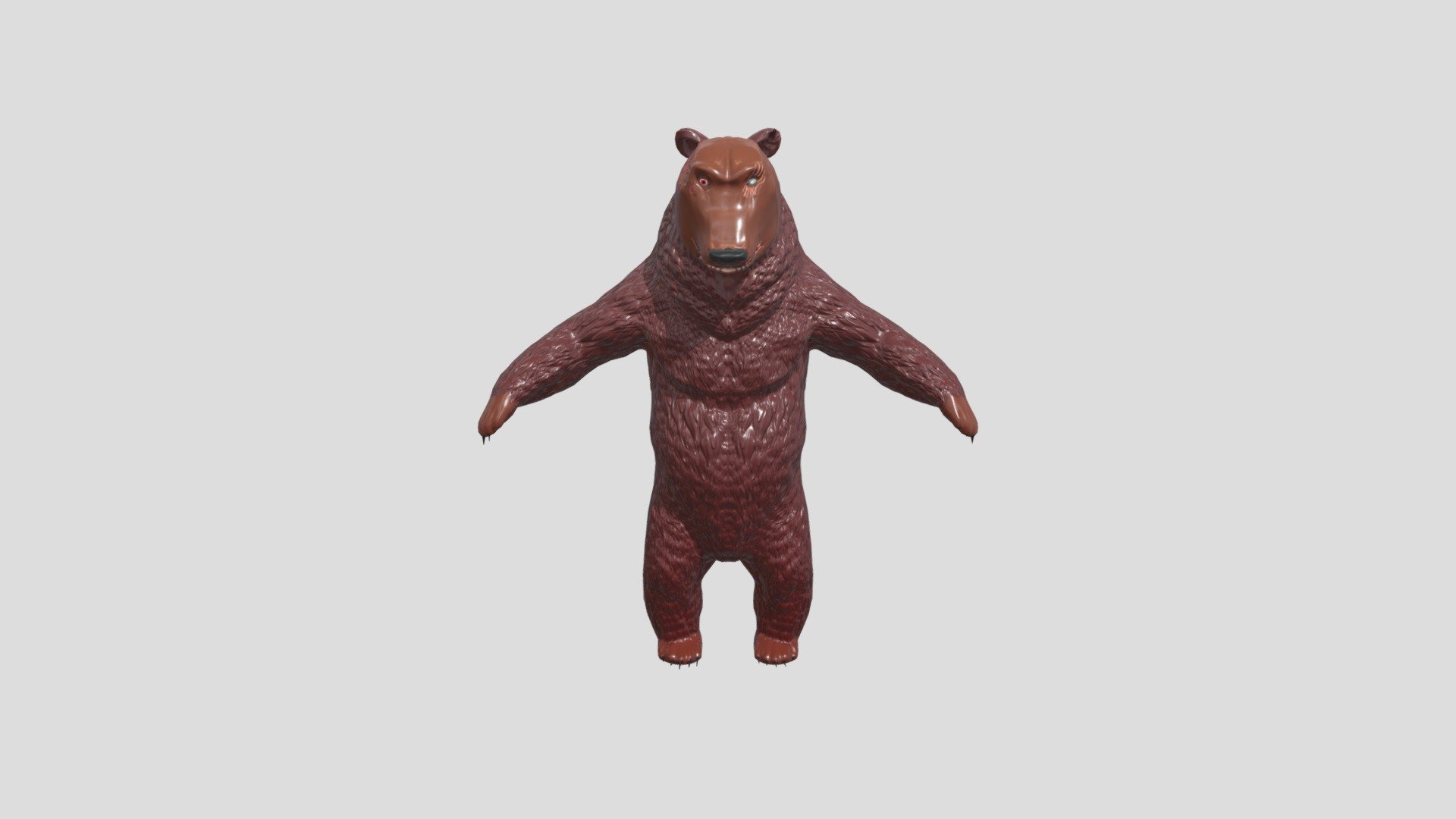 Farm Wars Bear - 3D model by aliberensanli [1cc74c7] - Sketchfab