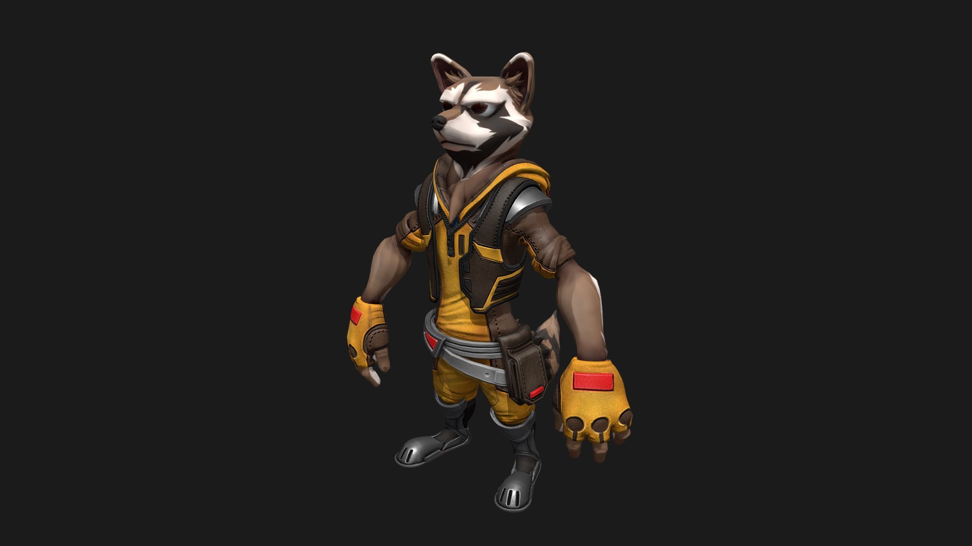 Rocket Character - 3D model by kyungbolee918 [1cc78aa] - Sketchfab