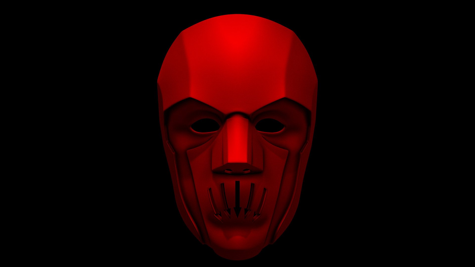Wiles Roland Dishonored Mask STL Printable - Buy Royalty Free 3D model ...