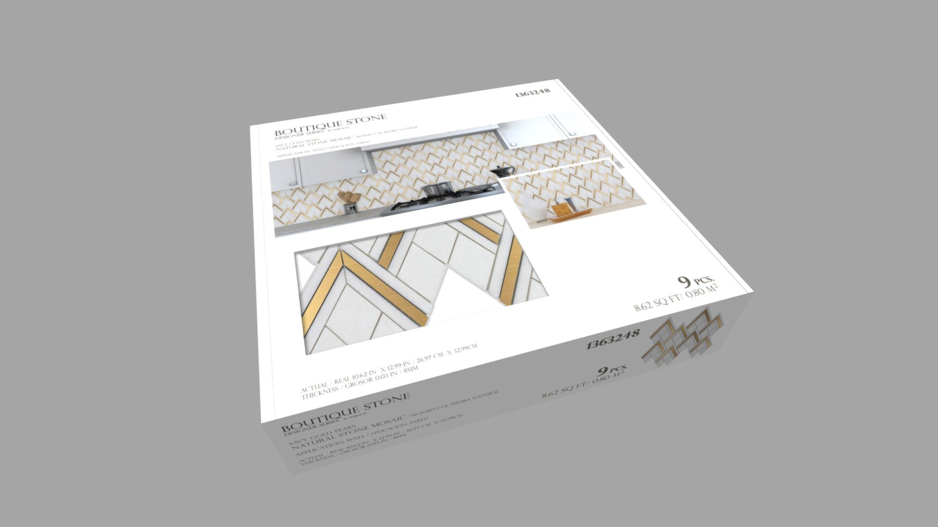 Boutique Stone Box - 3D model by The Rebel Idea (@therebelidea ...
