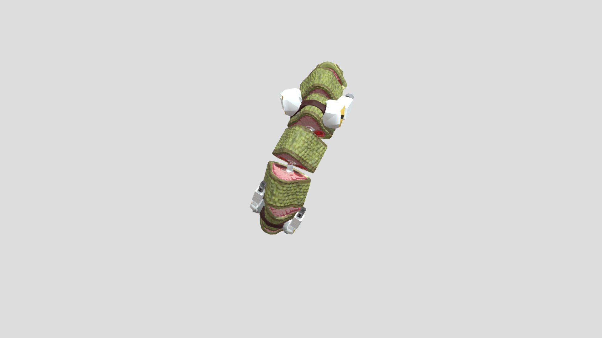 Mutant commando snake - Download Free 3D model by bbplay110 [1cc93ef ...