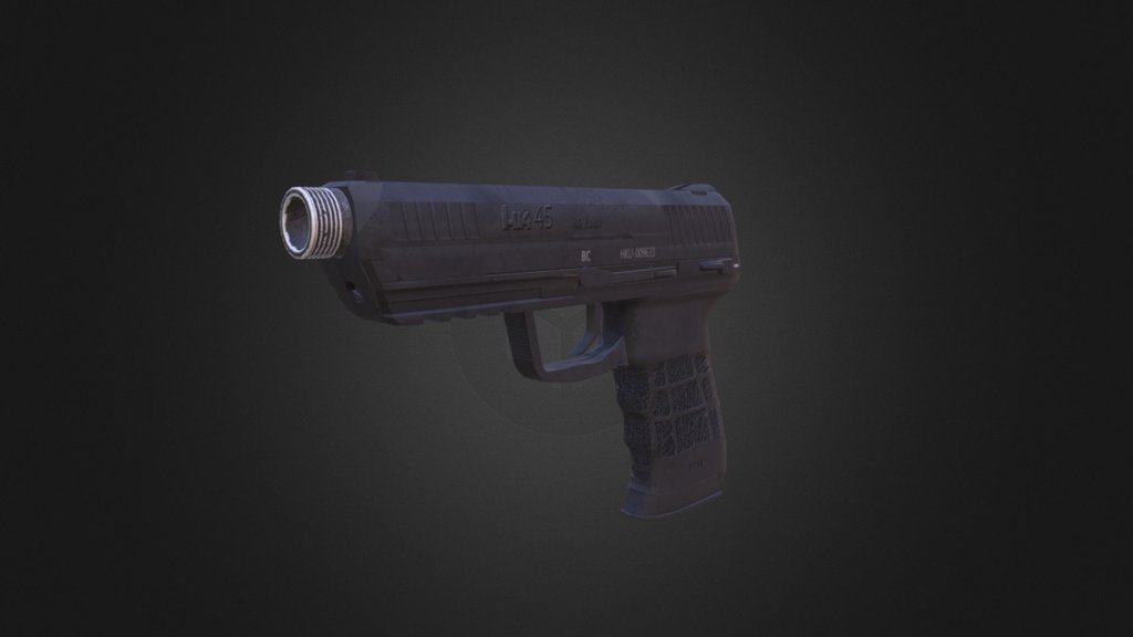 HK 45 - 3D model by RyanGibbyGibson2452 [1ccbeba] - Sketchfab