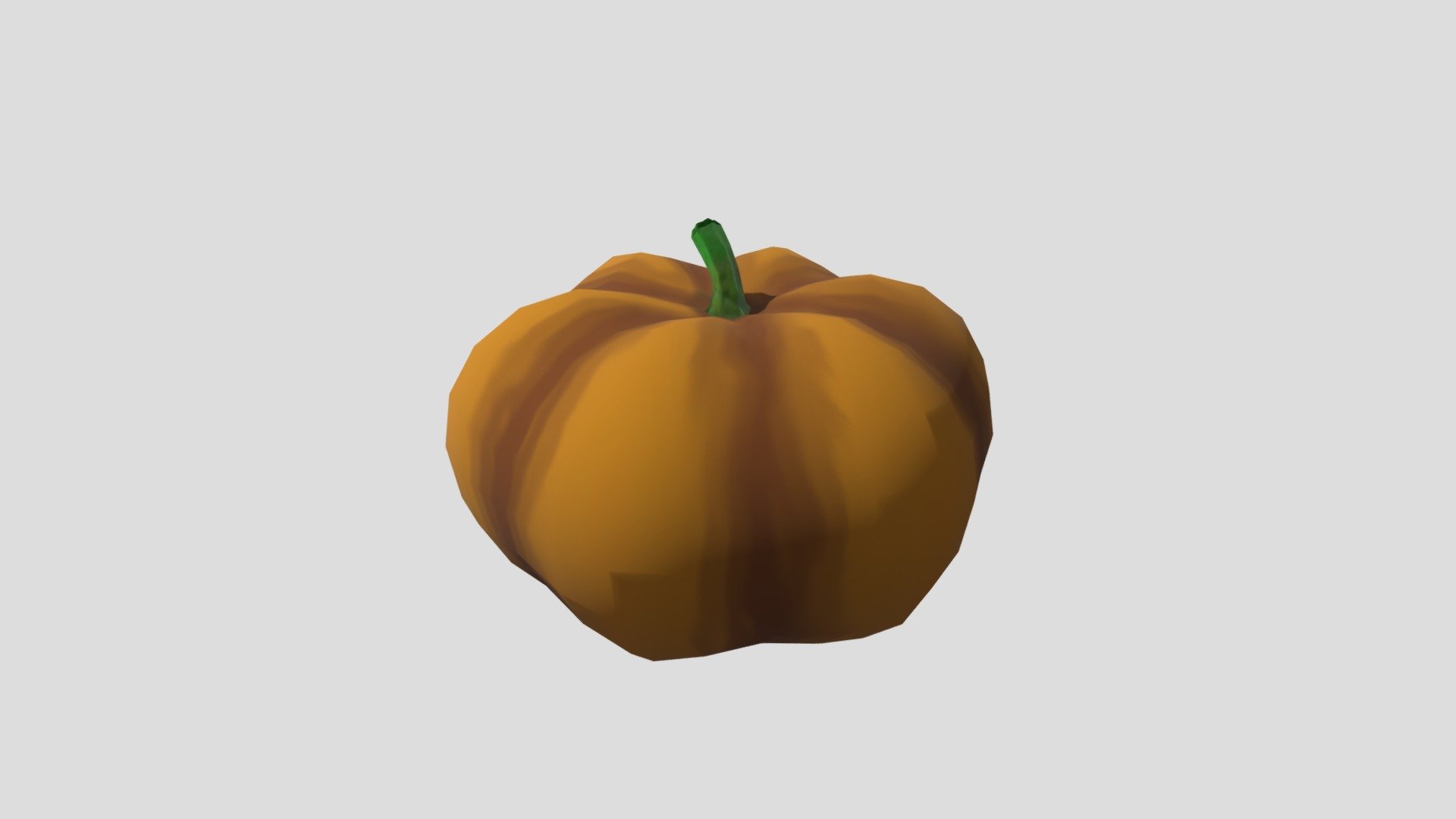 Low Poly: Pumpkin - Download Free 3D model by ClintonAbbott.Art ...