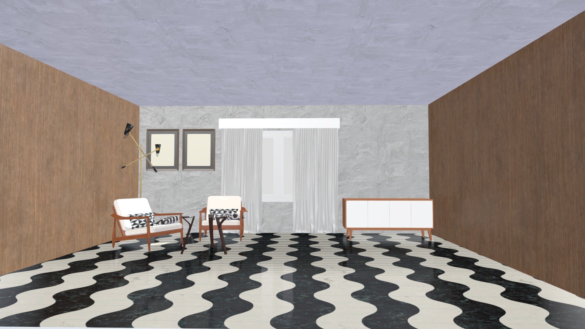 SALA INTERNA - 3D model by carolinafurtado [1cd01b8] - Sketchfab