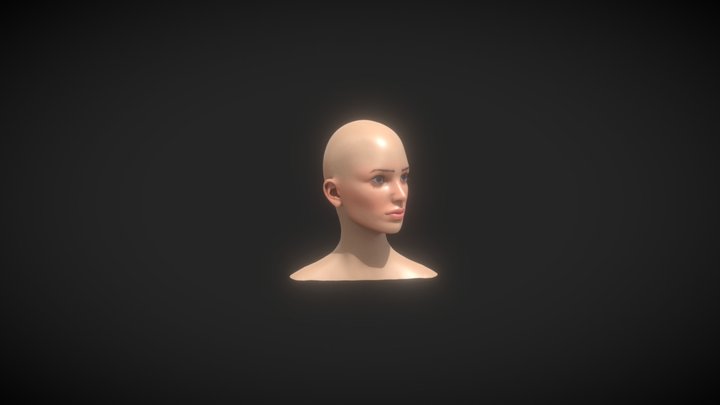 Realistic-female 3D models - Sketchfab