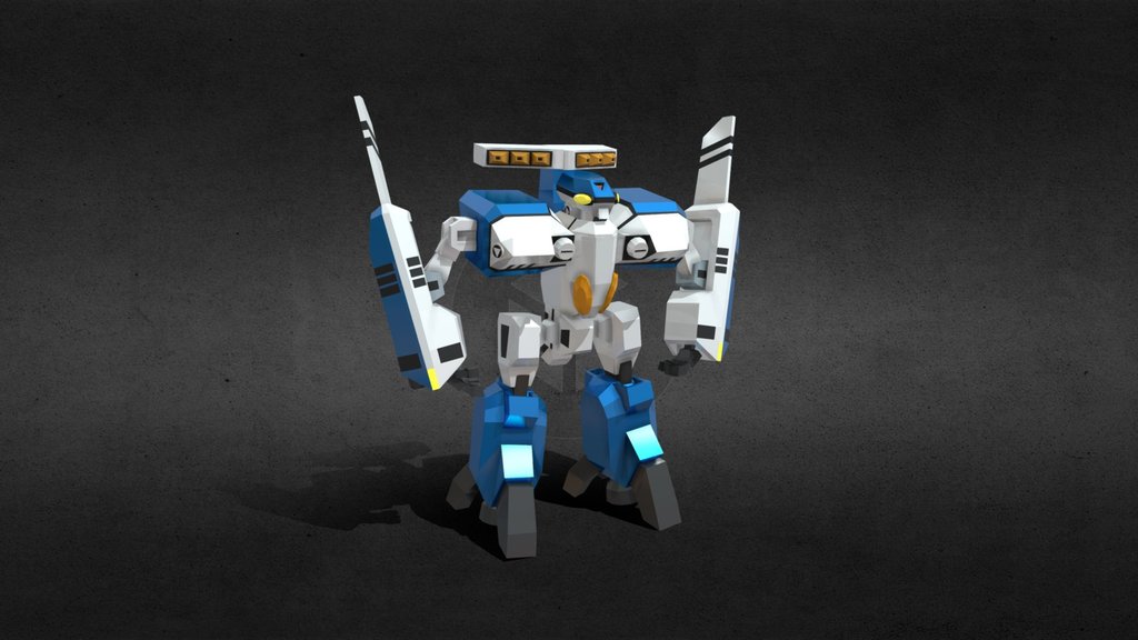 SD Mospeada - A 3D model collection by tipatat - Sketchfab