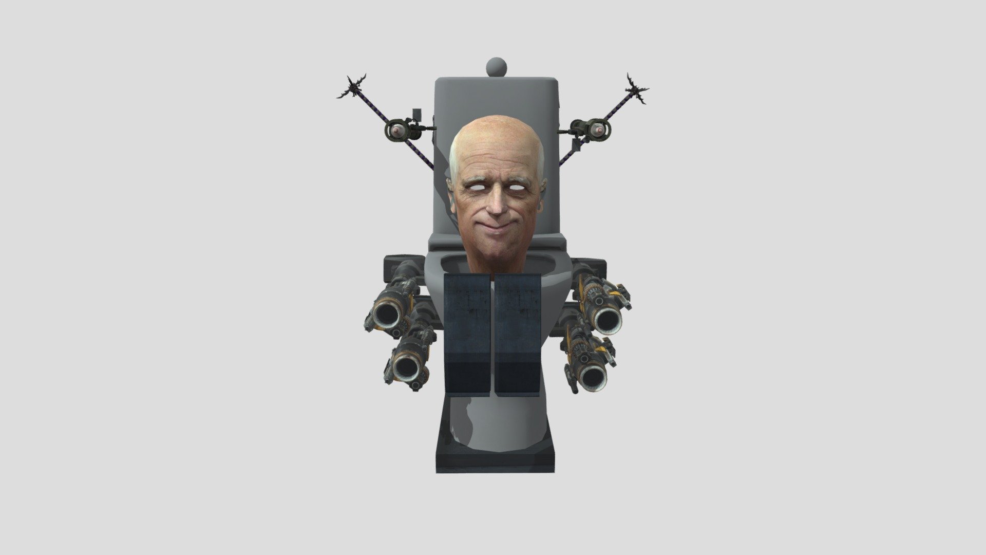 Upgradet Scientist Toilet Fanmade - Download Free 3D model by LIROLISM ...