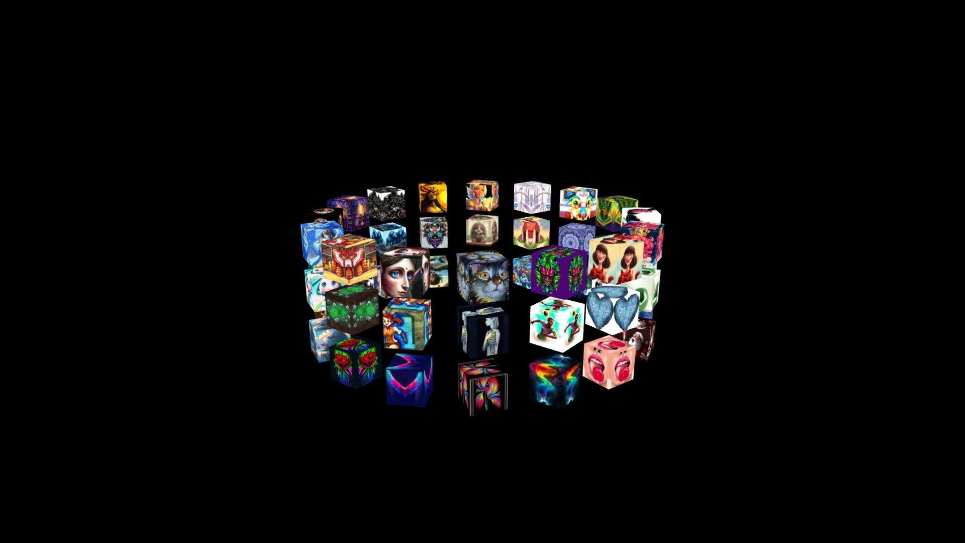 DallE Art World 37 - Download Free 3D model by klrxyz [1cd3930] - Sketchfab