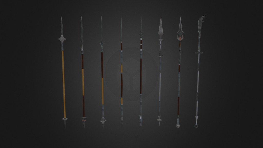 Spear Kit - Download Free 3D model by Rookster [1cd52cd] - Sketchfab