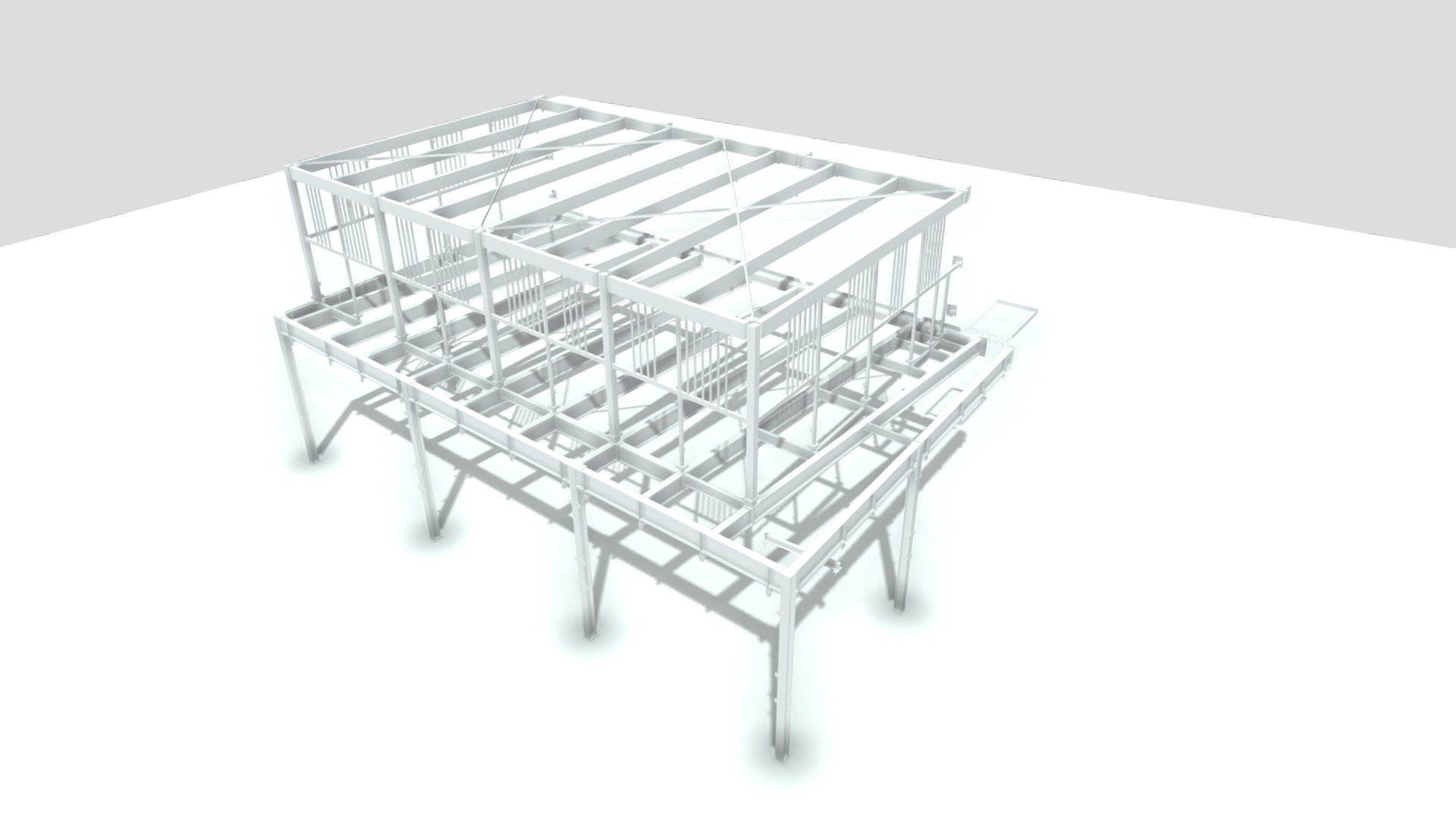 ESTRUCTURA - Download Free 3D model by diegojuarez79 [1cd56fd] - Sketchfab