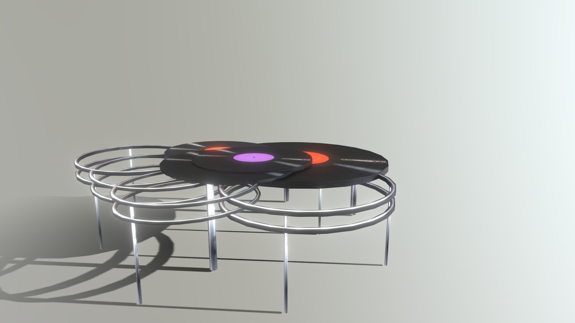 Vinyl Table - Buy Royalty Free 3D model by USERVIBE (@us3rvib3 ...