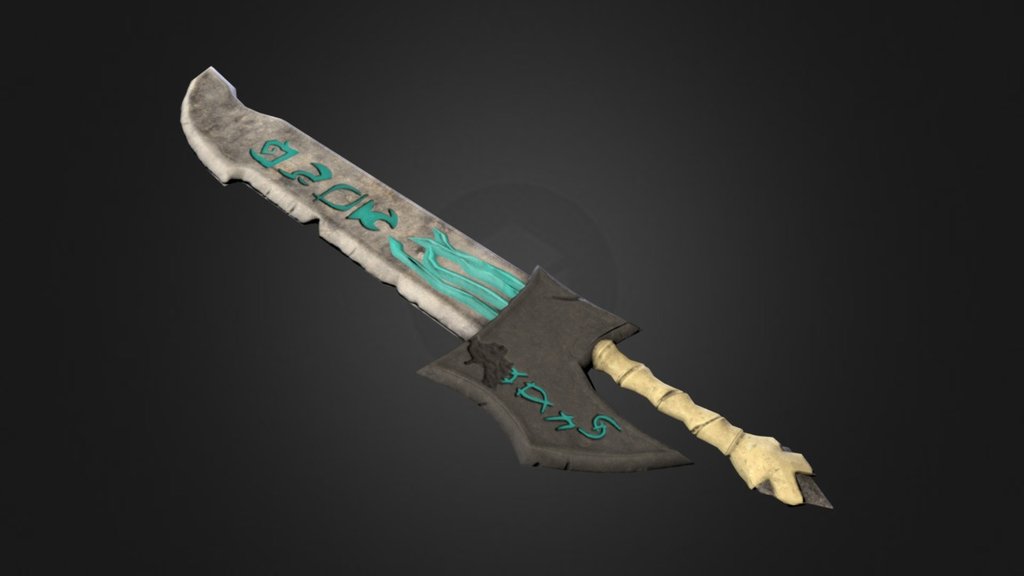 Dark Ice Blade - 3D model by loxeck [1cd8e96] - Sketchfab