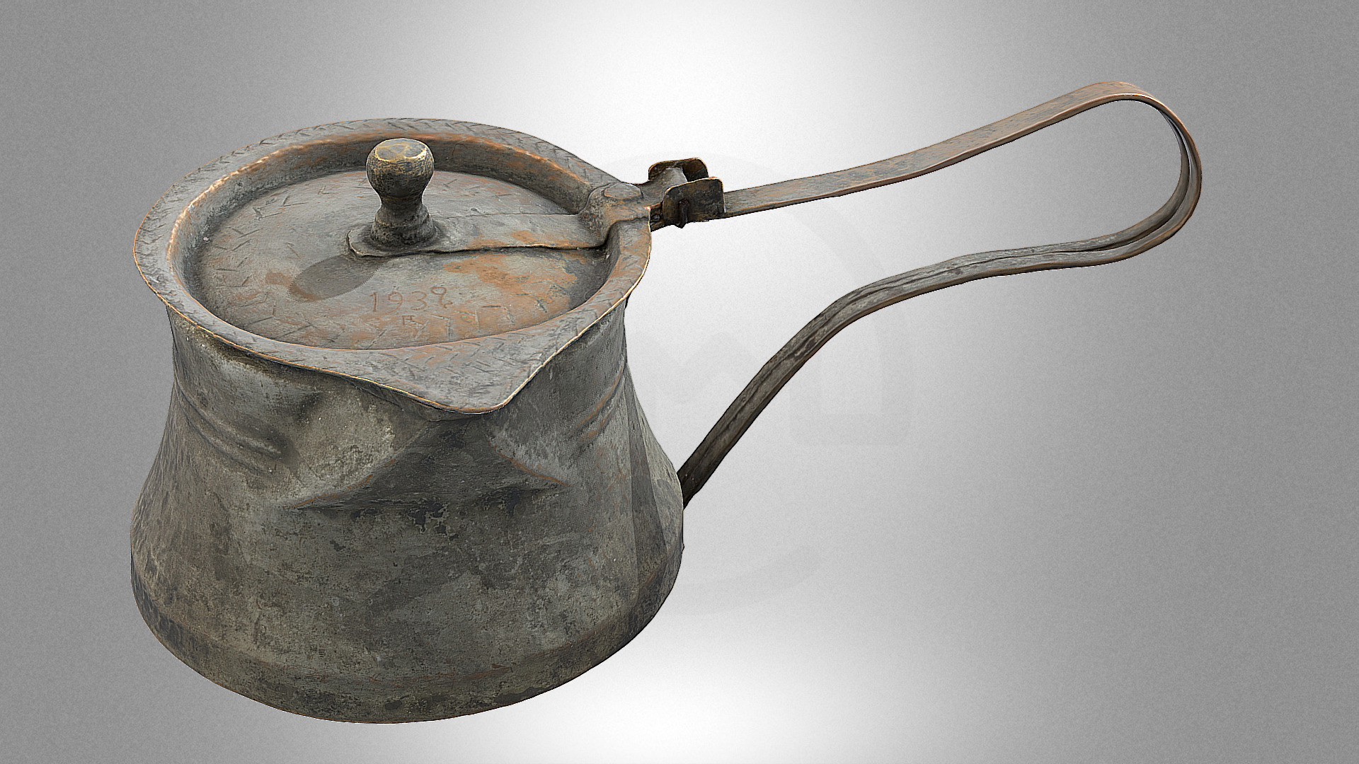 Coffe pitcher - Download Free 3D model by Virtual Museums of Małopolska ...