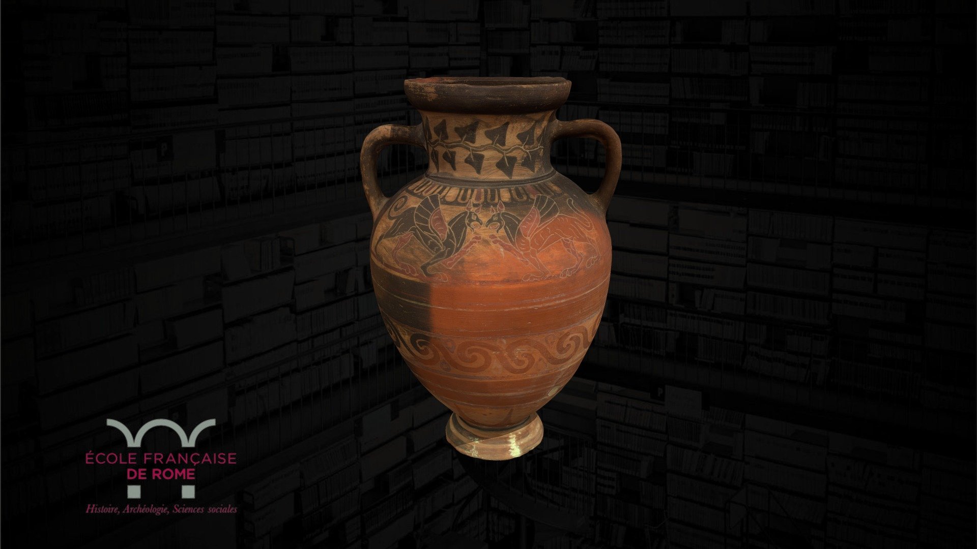 Amphore étrusque (collection EFR) - 3D model by École française de Rome ...