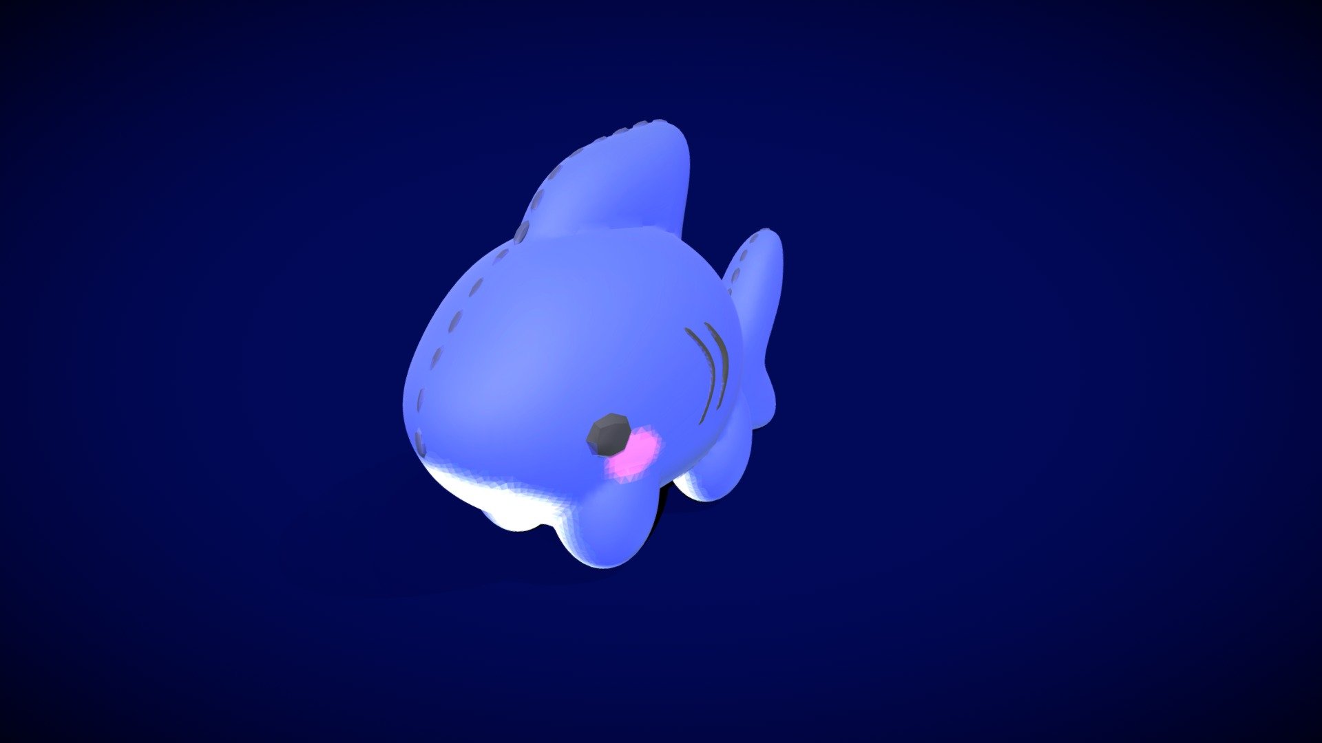 Mini shark plushie - Download Free 3D model by Psycho Cereal (@PsychoCereal) [1cdaa2e] - Sketchfab