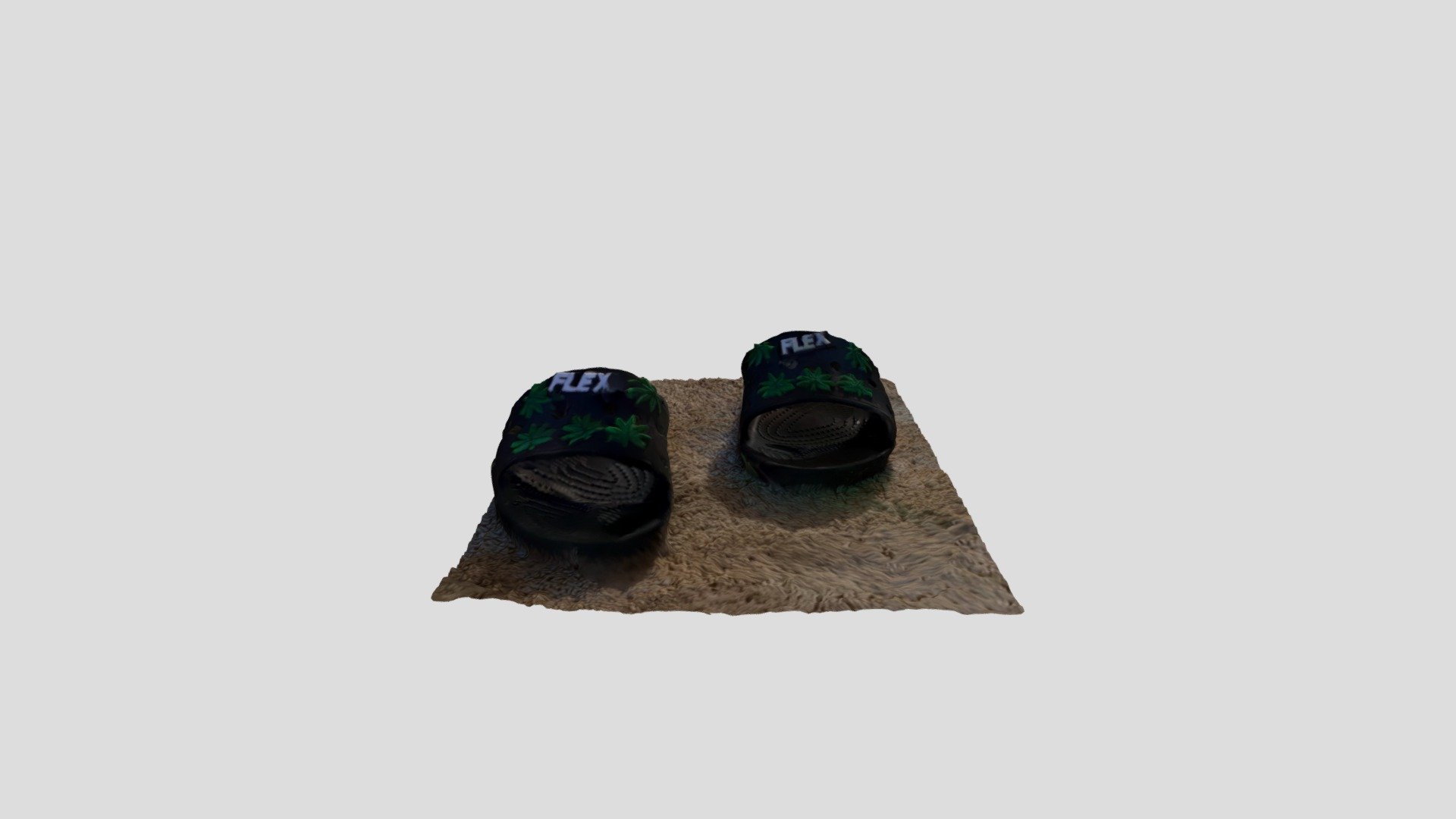 Weed Croc Slippers - Download Free 3D model by Kedzie [1cdbc73] - Sketchfab