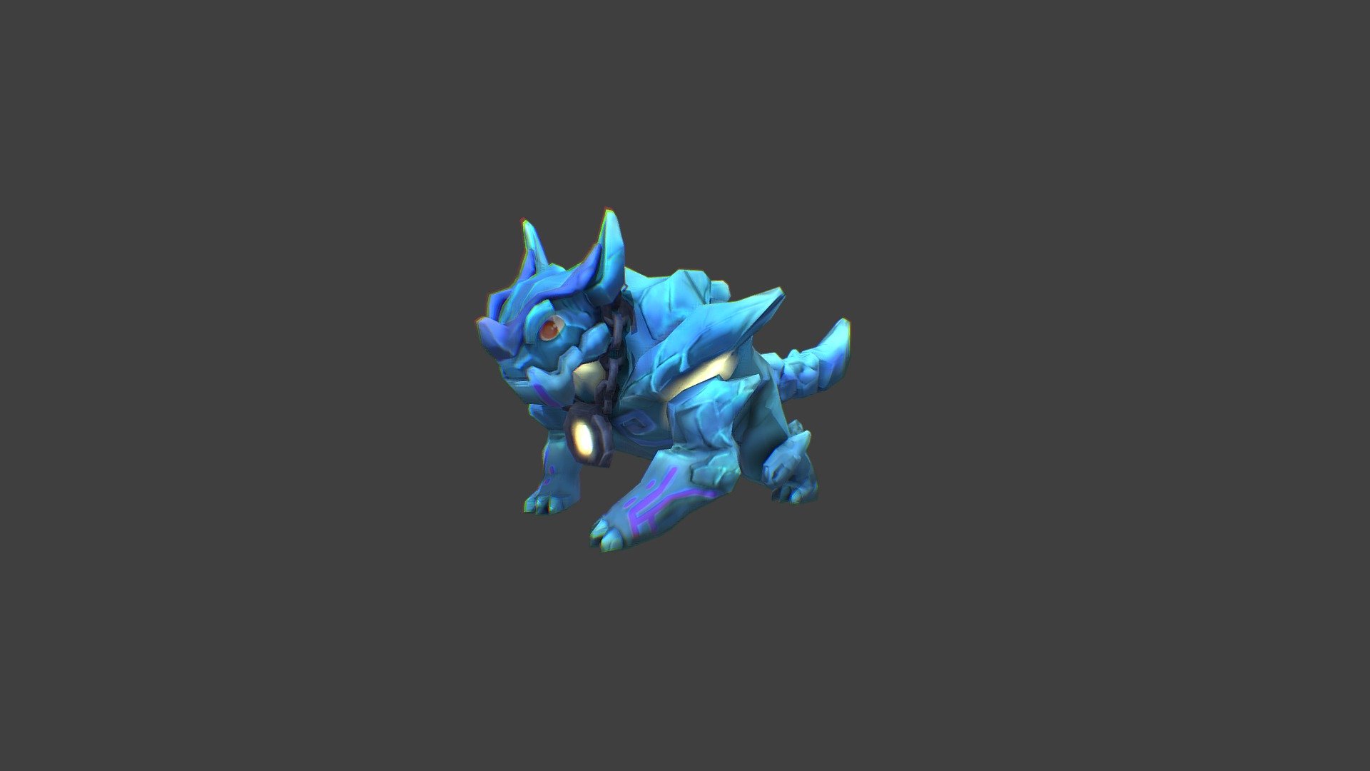 Ice Element Beast Monster - 3D model by Ardzz_3D (@ardabangsa3 ...