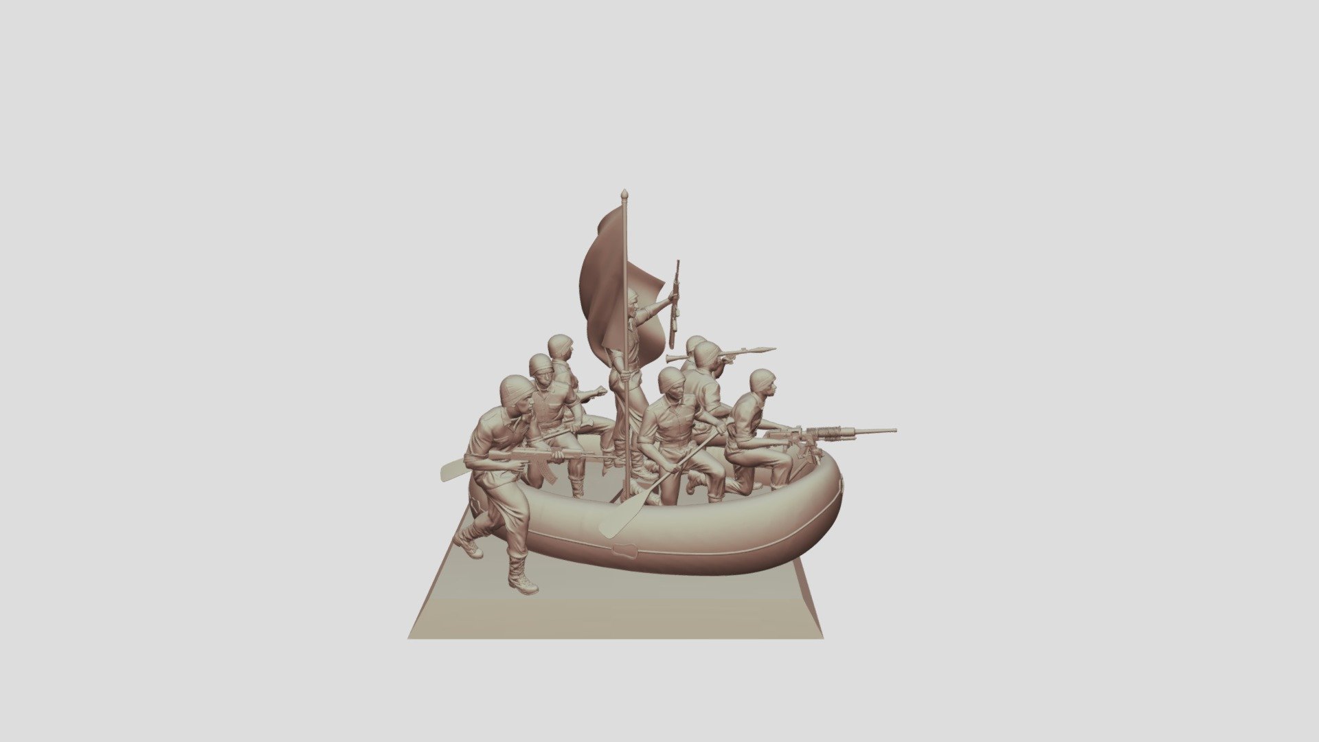 OCTOBER WAR - 3D model by EFES BRONZE (@efesbronze) [1cdc30c] - Sketchfab