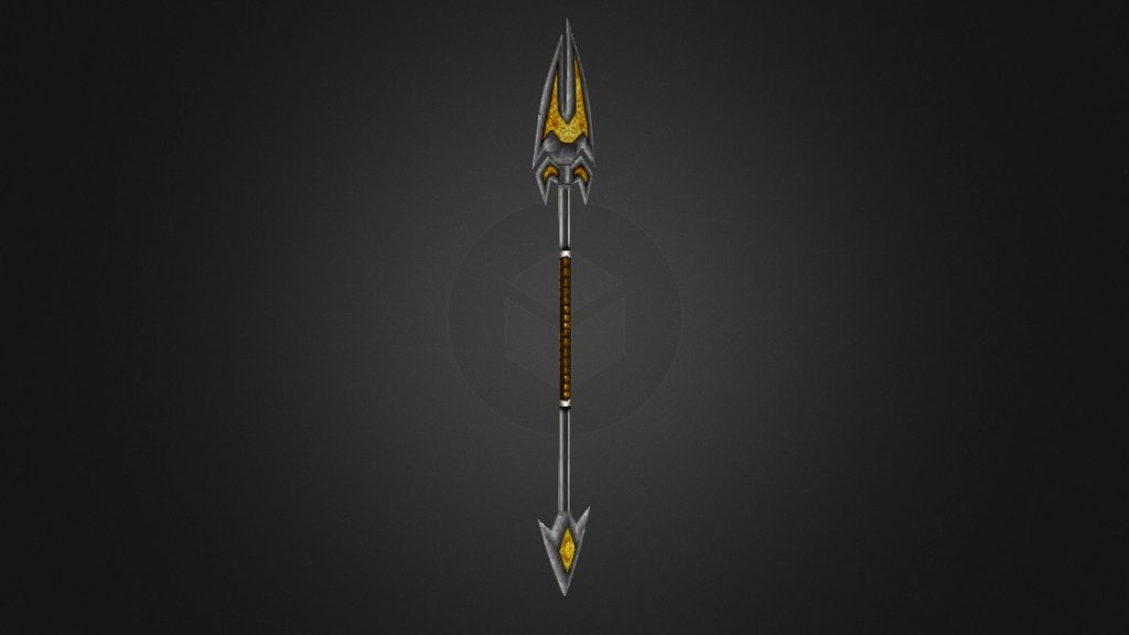 Spear - 3D model by njok [1cdc482] - Sketchfab