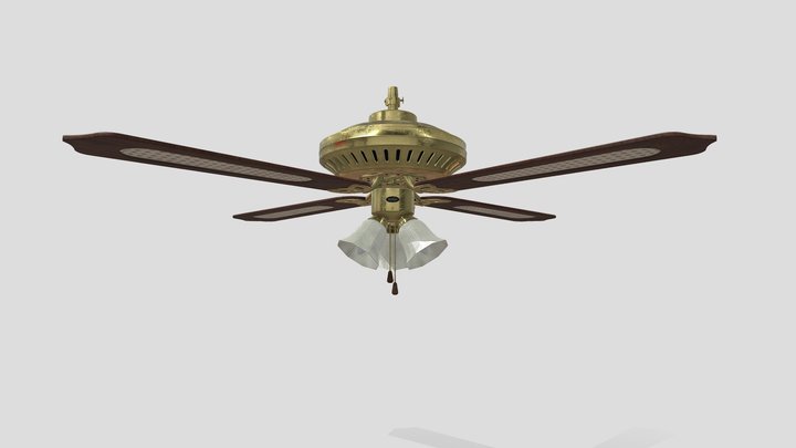 Ceilingfan 3D models - Sketchfab