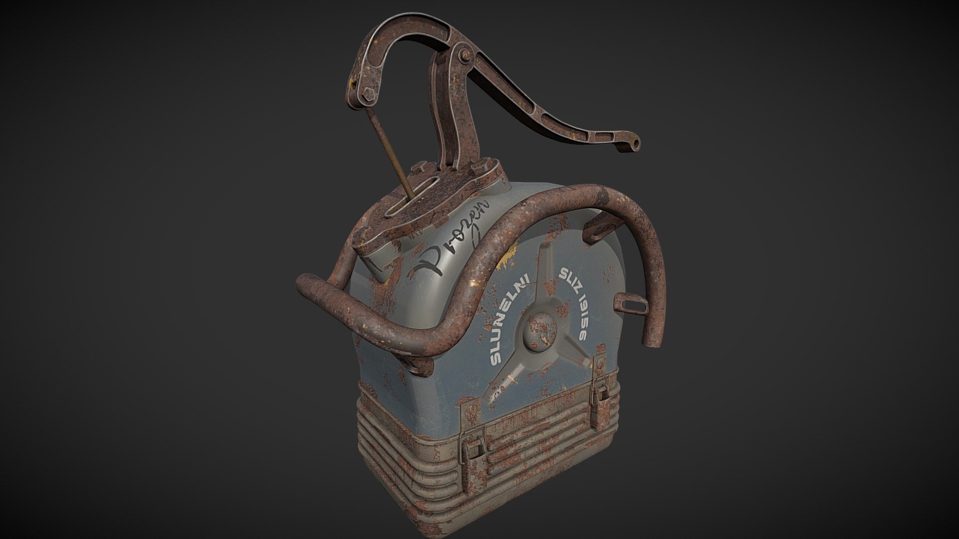Jerrycan of "Solar Slime" - 3D model by amansingh8802 [1cdce29] - Sketchfab
