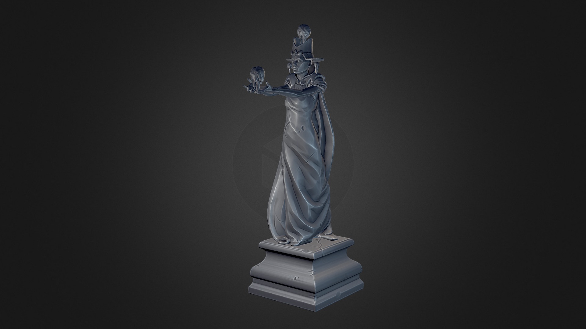 Mirage: Arcane Warfare Statue Prop - 3D model by DylanBrady [1cdd0ba ...