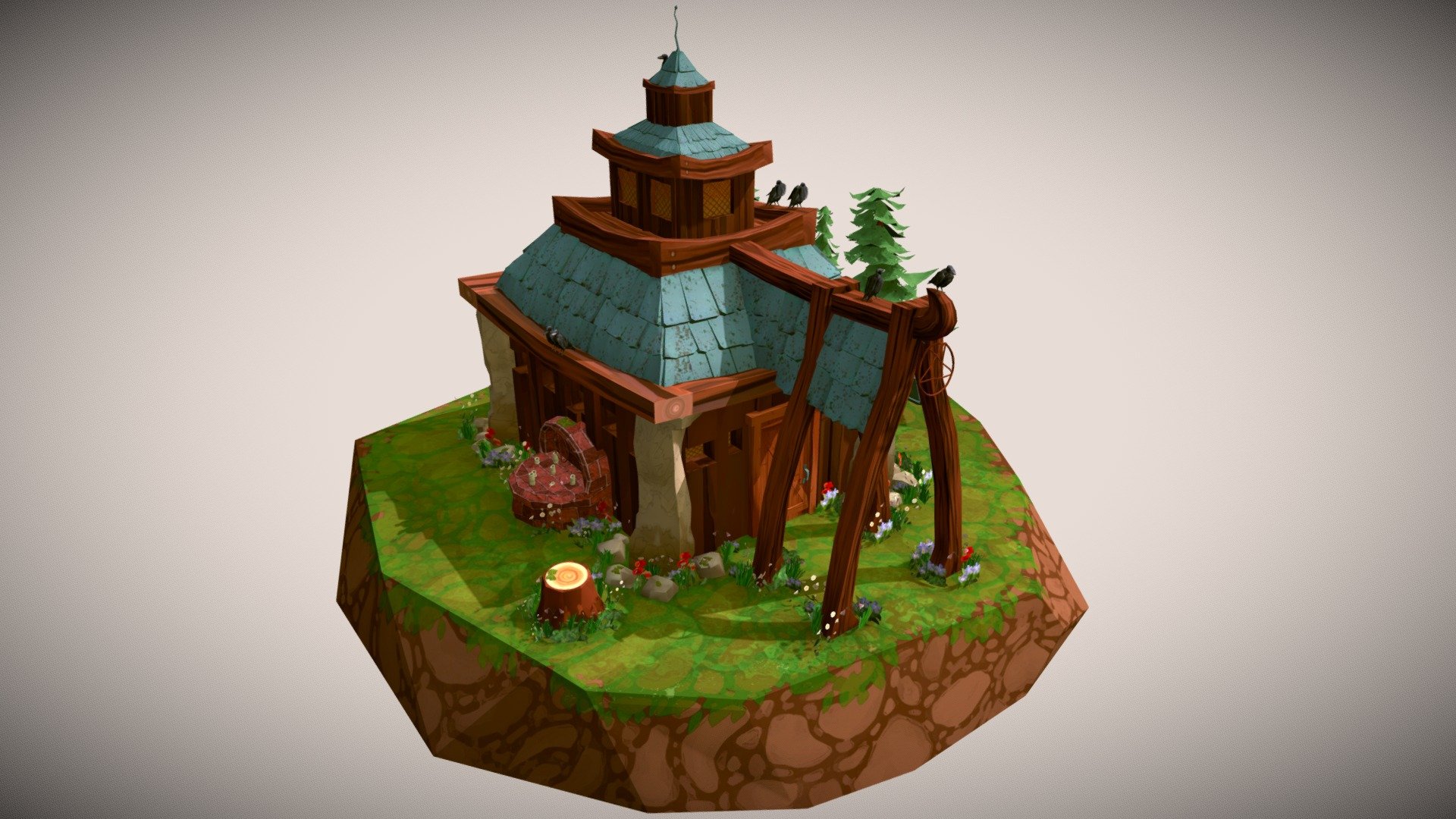 Stylized Heathen Hof - GameArt 1 - 3D model by SamXFAb [1cdd19b ...