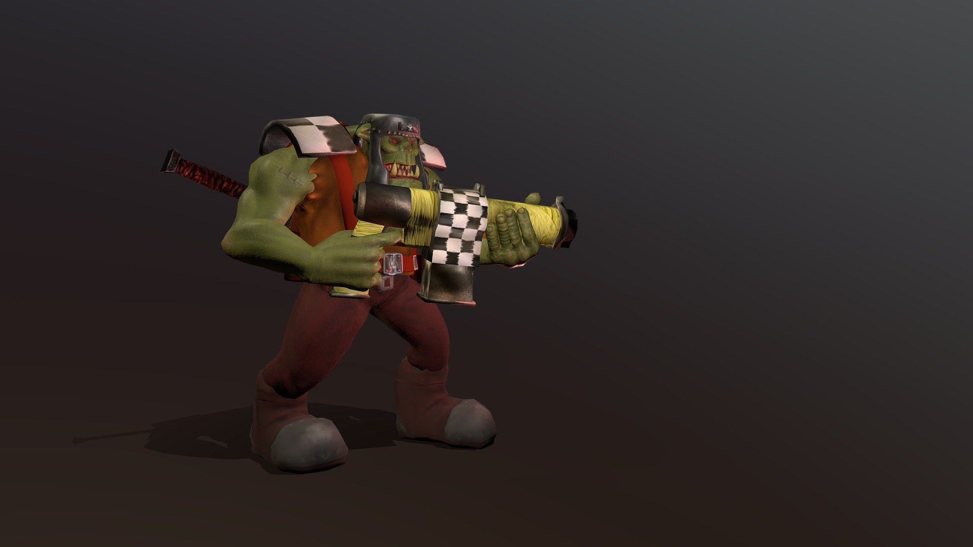 Space ork (WH40k) - Download Free 3D model by Northcliffe [1cdd6b3 ...