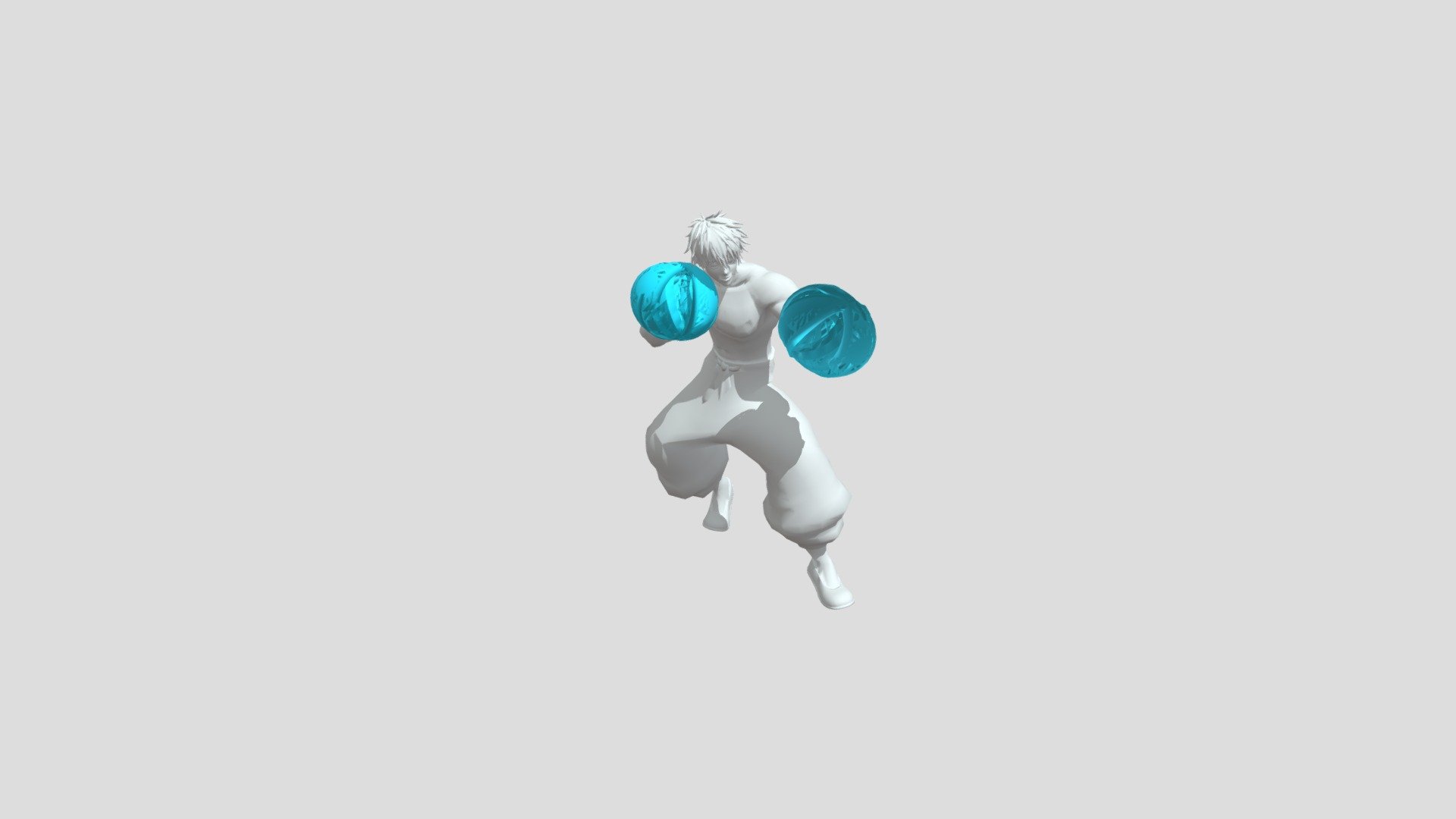3D GOJO SKETCHFAB THINGY - 3D model by Ishek [1cddda9] - Sketchfab