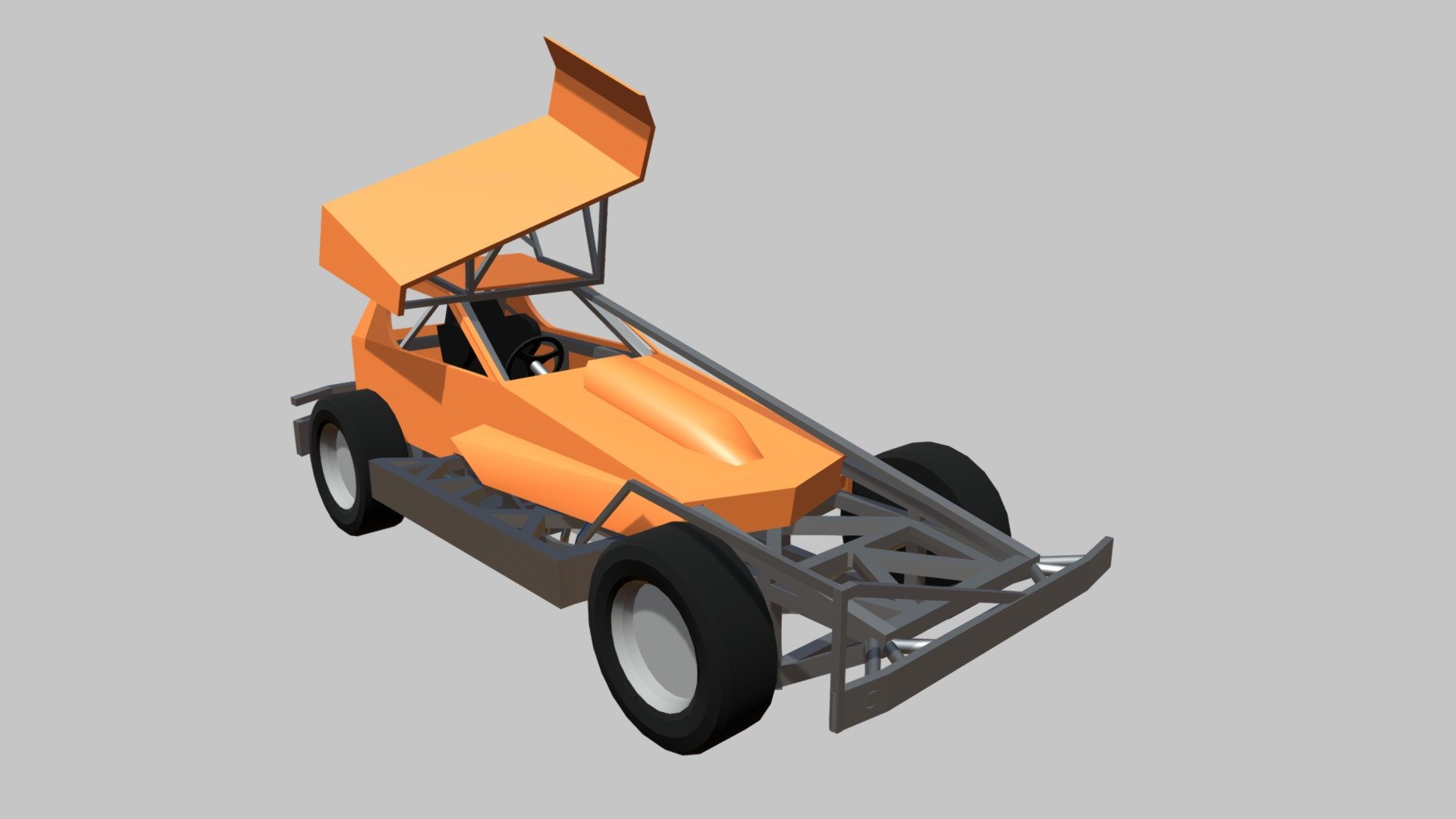 BriSCA F1 British Stock Car - Low Poly - 3D model by Total Craft ...