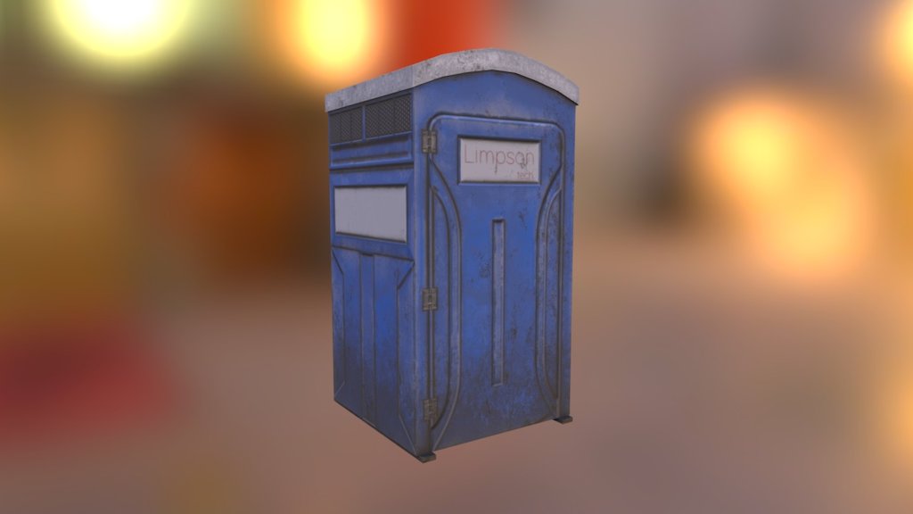 Porta Potty - 3D model by Josh Nies (@whatsthatfunction) [1ce4623 ...