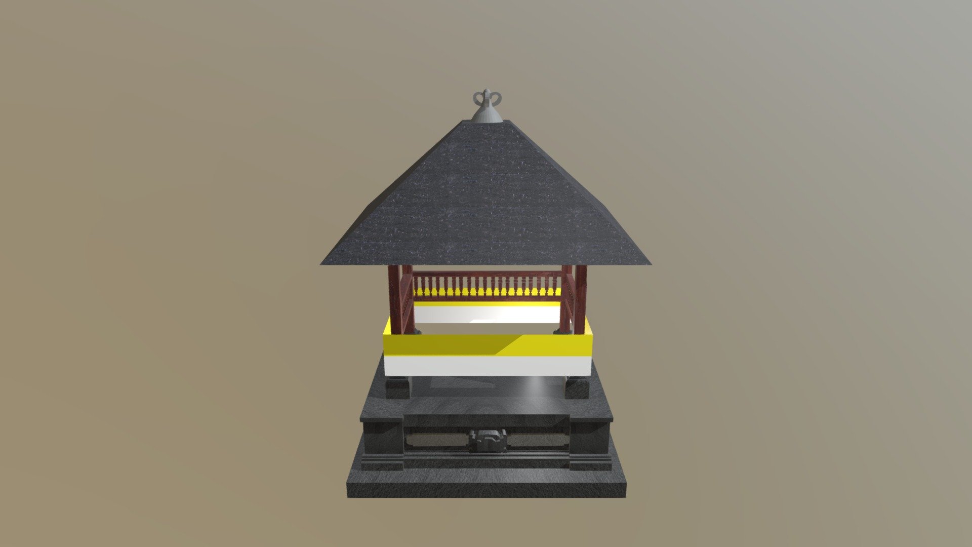 Bale Panggungan - Download Free 3D model by indahayuhidayati [1ce4c9a ...