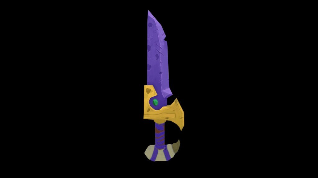 Low poly Dagger - Download Free 3D model by Ryke (@Ryke94) [1ce62da ...