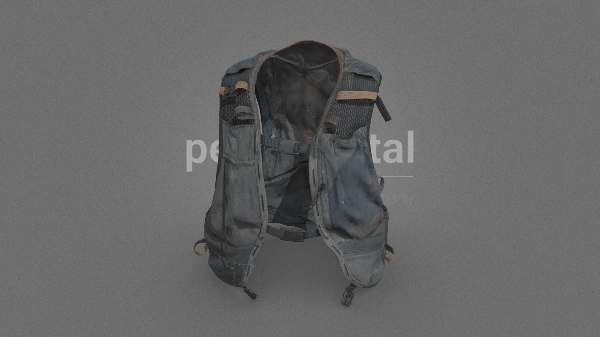 Wasteland Garments Series - Model 06 BackPack - 3D model by Peris ...