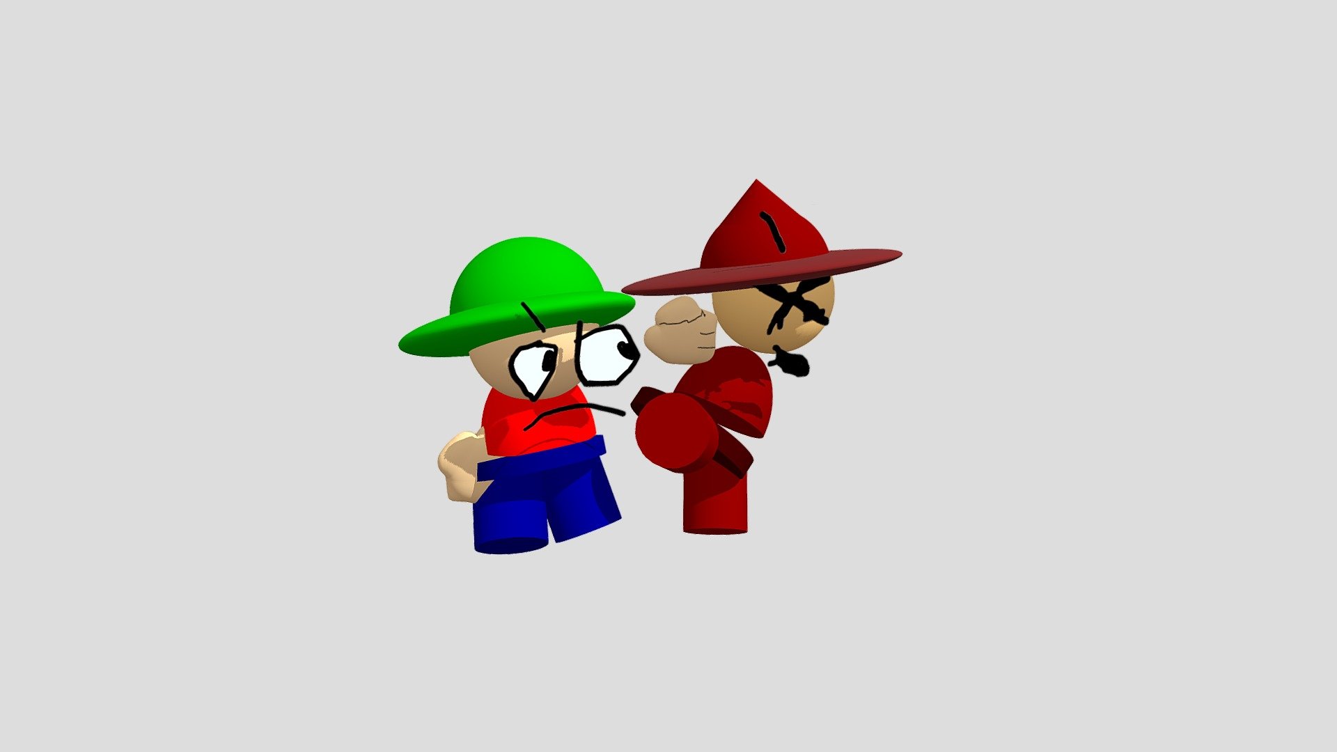 BAMBI PUNCHING EXPUNGED_PNG - Download Free 3D model by archcoolhie ...