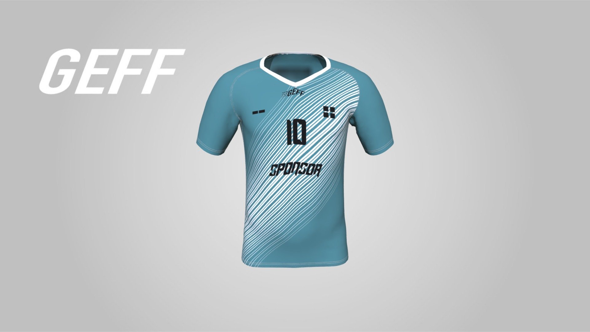 GEFF K,UK COLLECTION SHORT SLEEVE - 3D model by GEFF SPORT (@geffsport ...