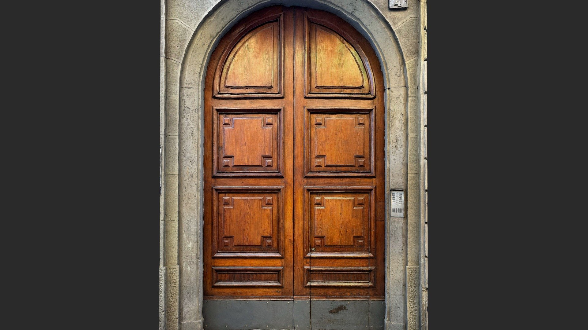 Italy door 001 - AR/VR/MX Metaverse - Buy Royalty Free 3D model by ...