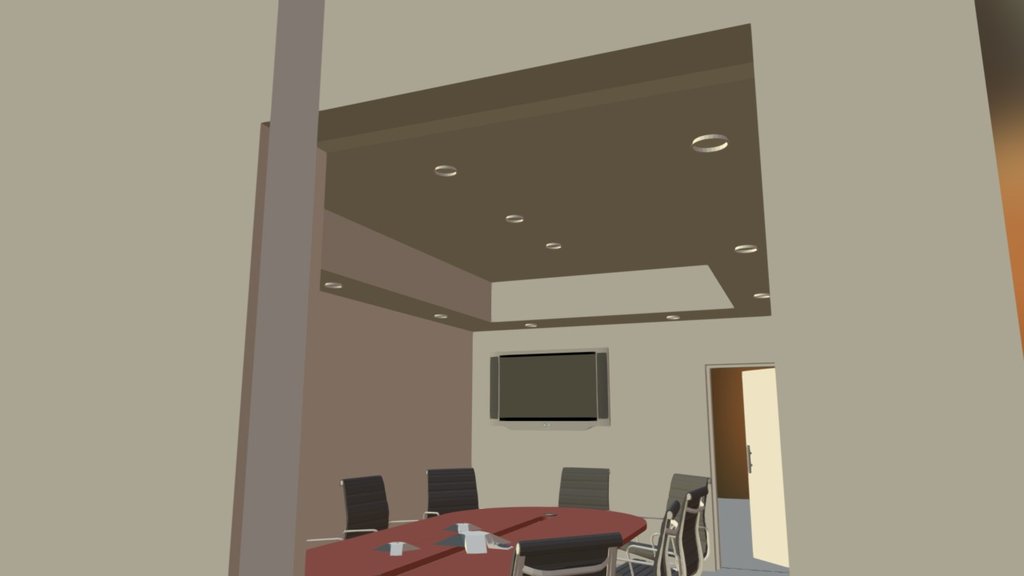 Conference Room Draft1 - 3D model by maiocco [1cee946] - Sketchfab