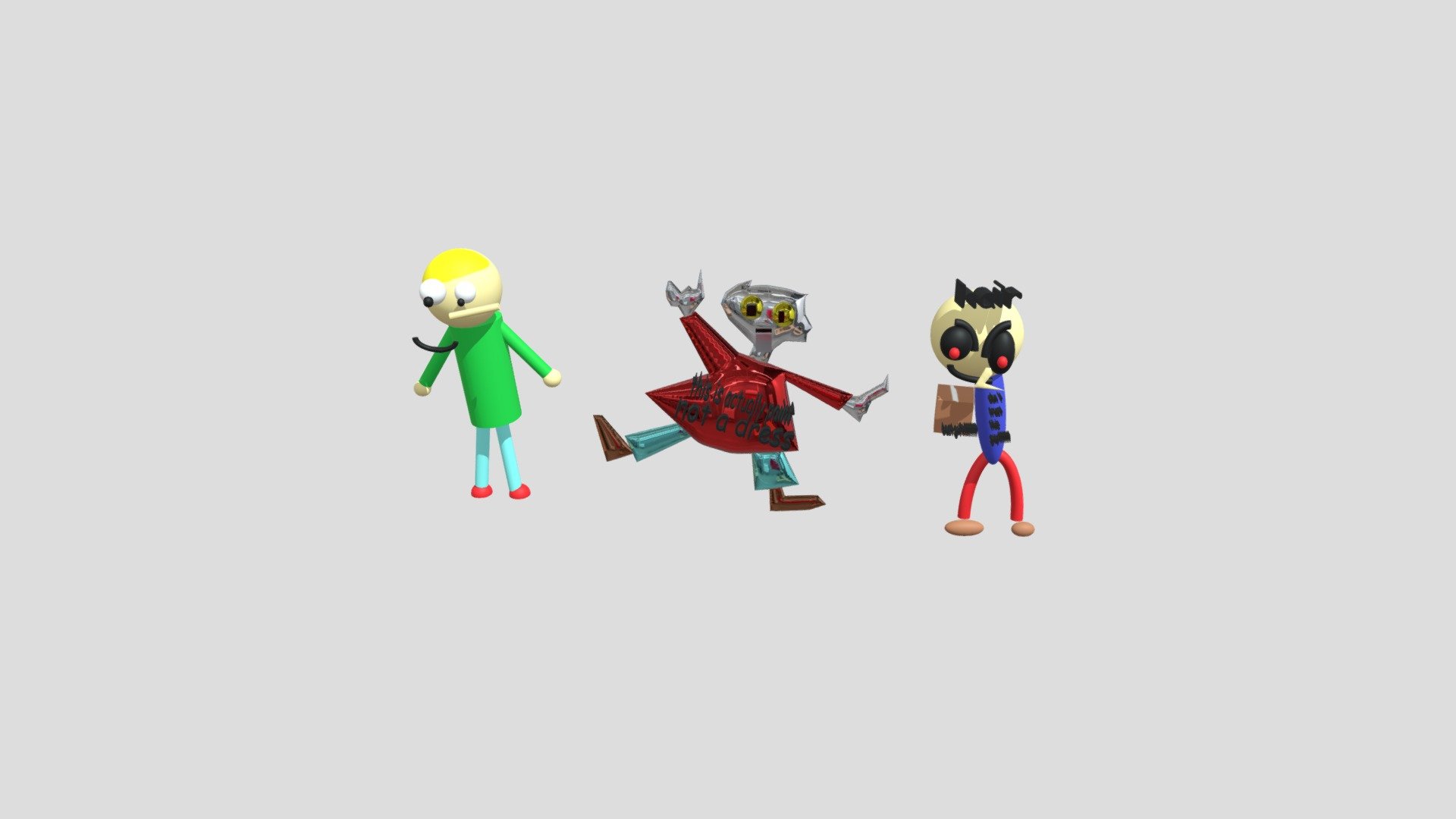FNF Garret, Playtime 2.0, and Do You Accept - 3D model by BFTCCustard ...